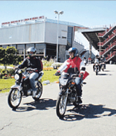 Cursos de manejo seguro Honda Safety