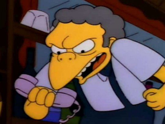 Cómo se vería Moe de los Simpson en la vida real, según la Inteligencia ...