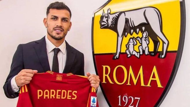 Leandro Paredes debuta en la Roma y pone primera en la Serie A