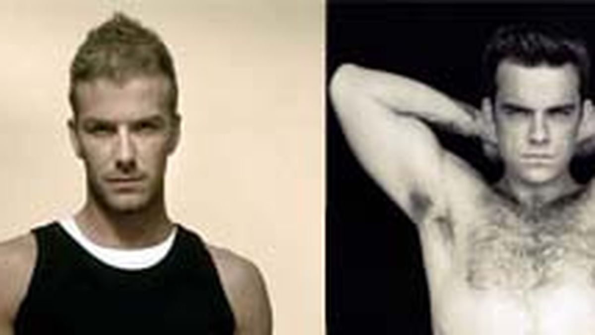 Beckham y Robbie Williams serían la nueva pareja gay de Amas de casa ...