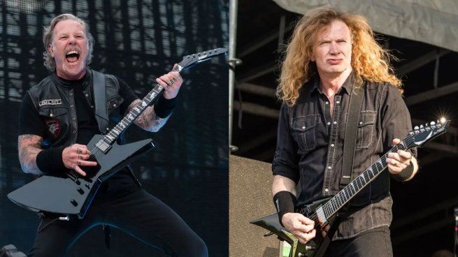 Dave Mustaine aseguró que Metallica robó el riff de Enter Sandman de ...