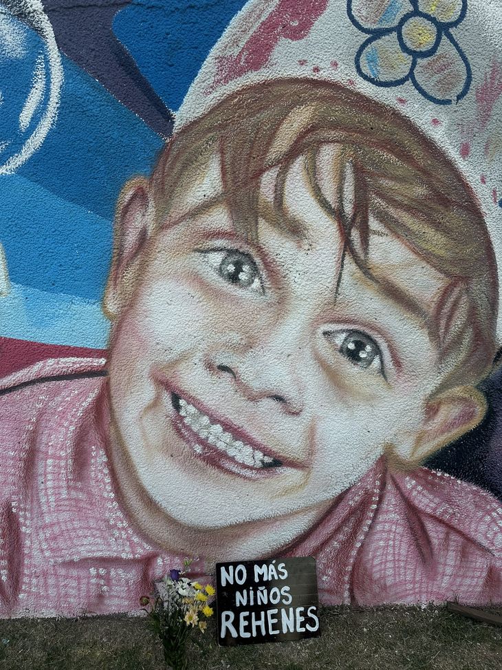 El mural en homenaje a Lucio Dupuy tras la polémica absolución de la ...