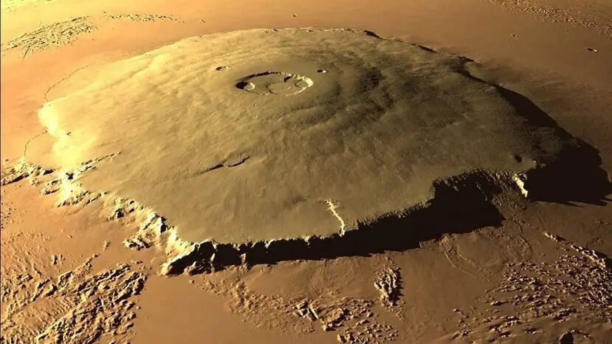 La NASA publicó imágenes inéditas del mayor volcán del sistema solar