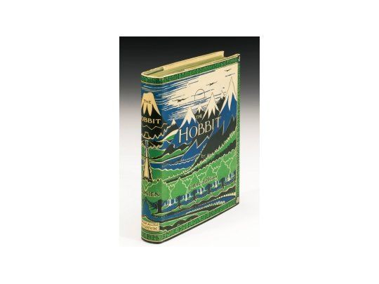 Subastan primera edición de El Hobbit con una dedicatoria en élfico de ...