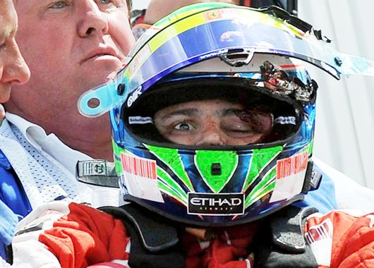 F1: grave accidente de Felipe Massa en Hungría