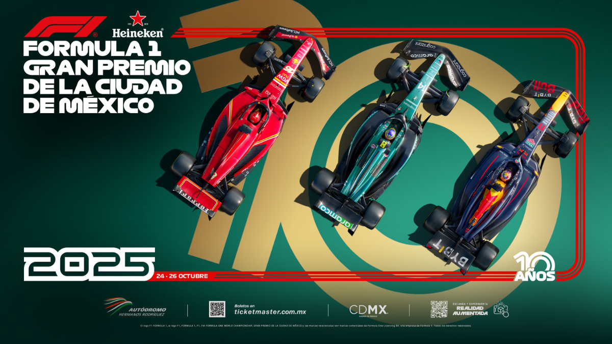 GRAN PREMIO DE MÉXICO 2025 de la Fórmula 1: fecha de PREVENTA de ...
