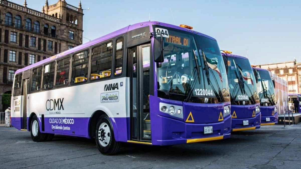 Microbuses CDMX: cuáles son las rutas que tendrán unidades nuevas