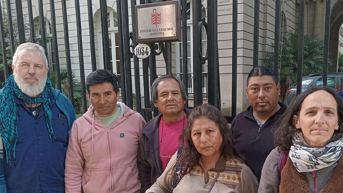 Oscar Ojea recibió a indígenas de Jujuy y les transmitió la palabra del Papa Francisco