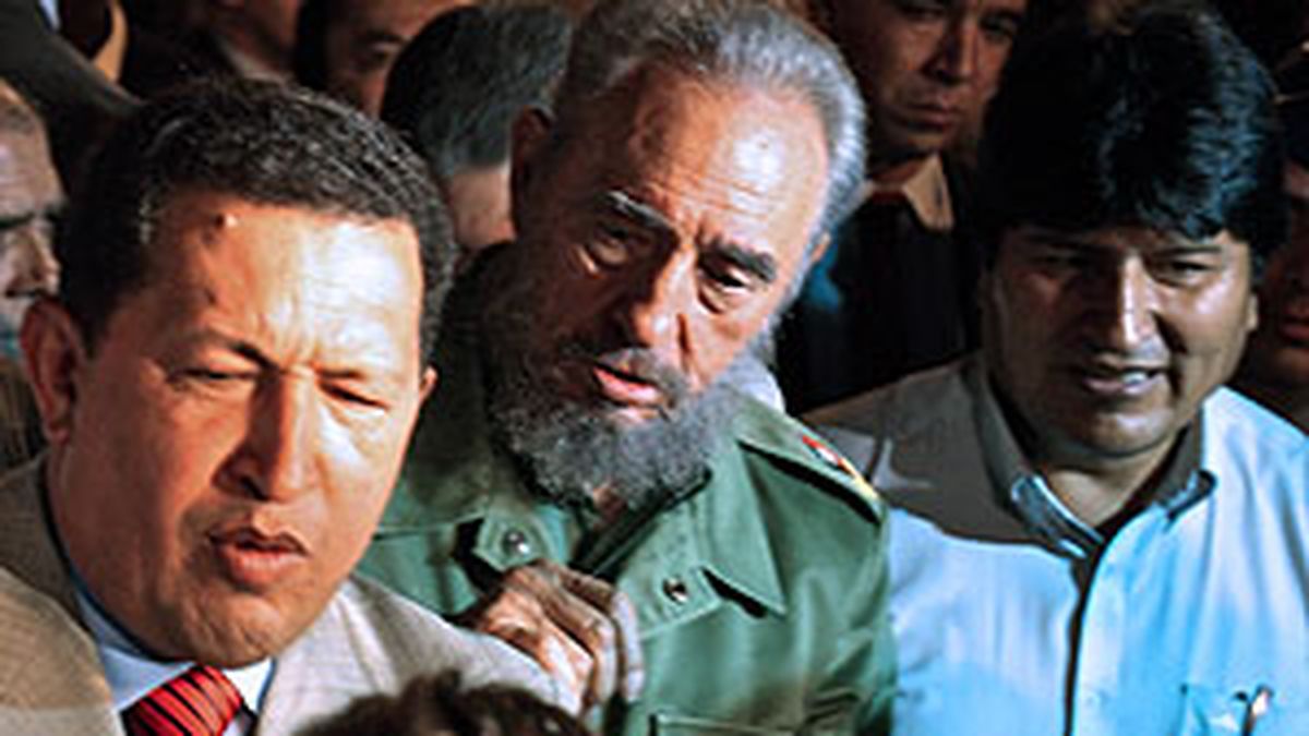 Chávez, Castro y Morales lanzaron el ALBA
