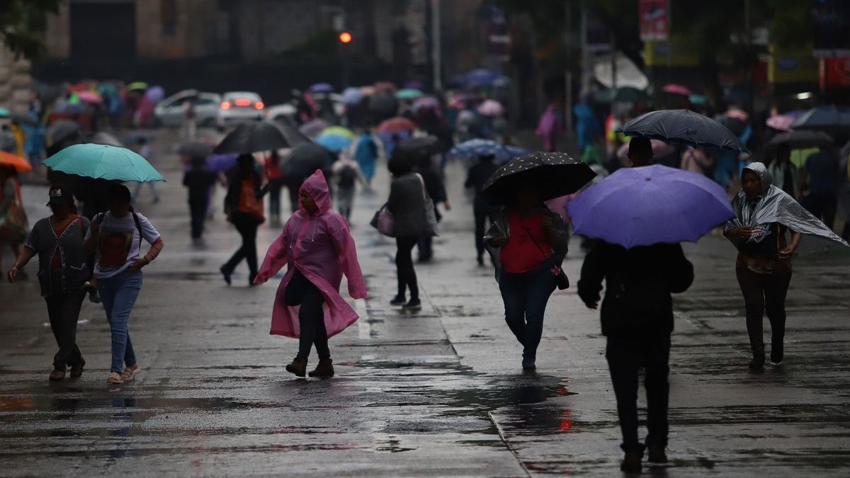Alerta amarilla en CDMX por lluvias fuertes y posible caída de granizo ...