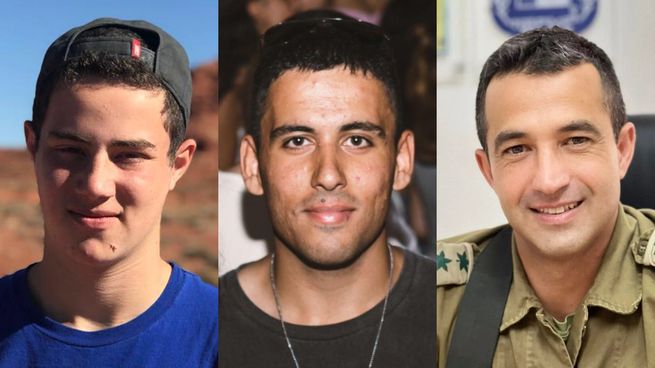 Israel confirmó la identidad de los restos de los tres últimos rehenes ...