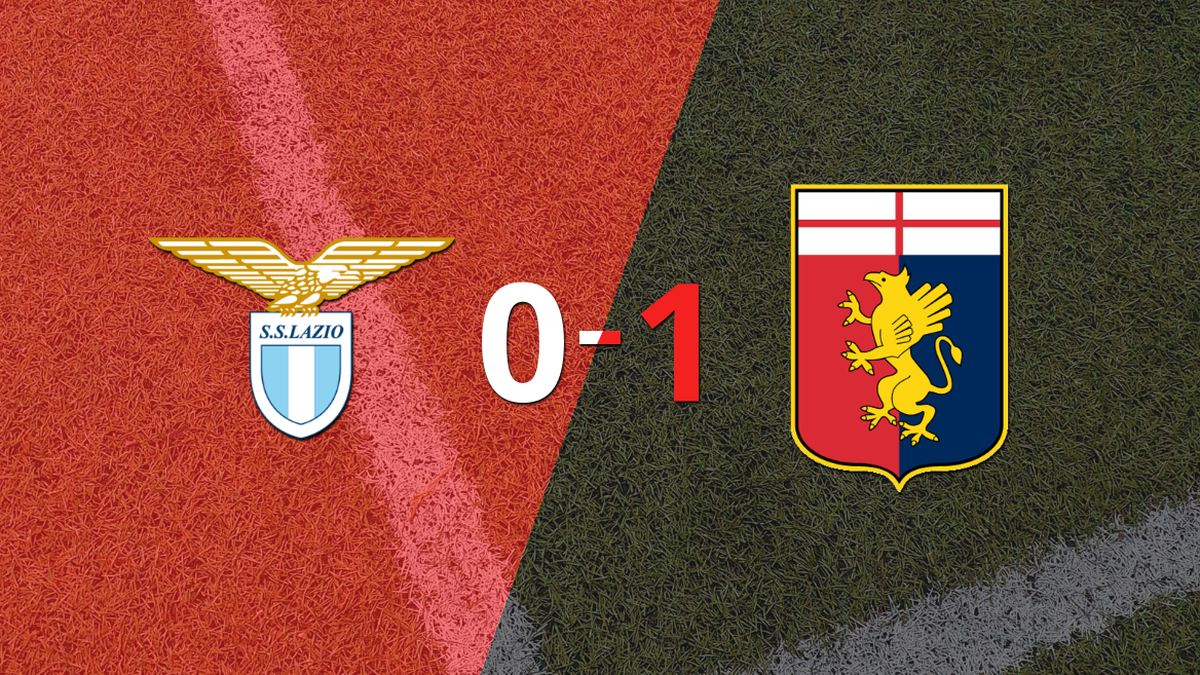 Genoa ganó por la mínima en su visita a Lazio