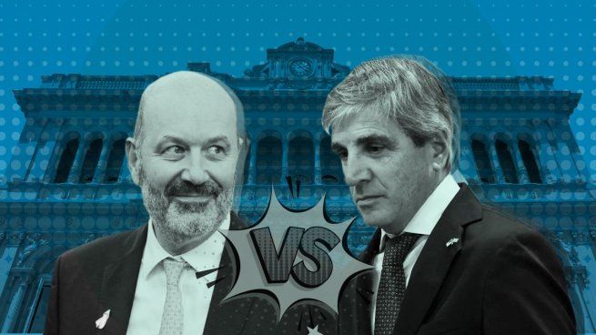 Charlas de quincho: Caputo vs Sturzenegger, pelea central en el ring de ...