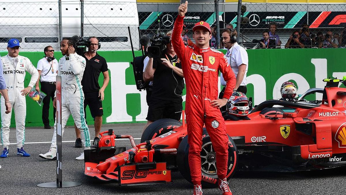 F1: Leclerc igualó un récord de Schumacher y Fangio
