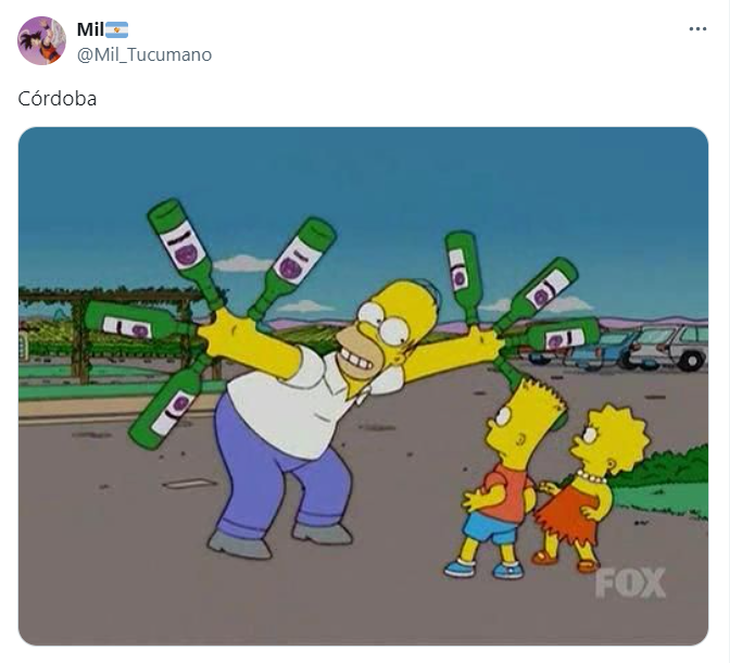 Las PROVINCIAS ARGENTINAS según LOS SIMPSON: el posteo que explotó en ...