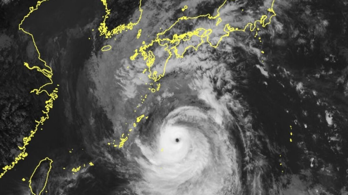Alerta en Japón por la llegada de un súper tifón sin precedentes
