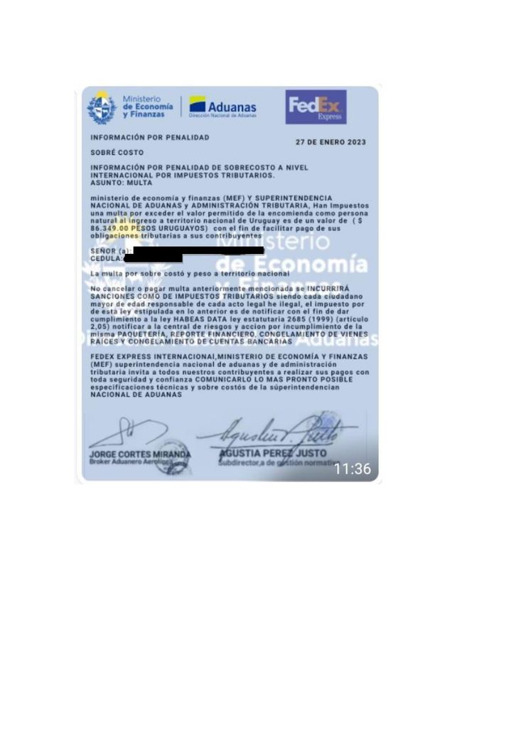 La Aduana alerta por estafas a su nombre, ¿en qué consisten?