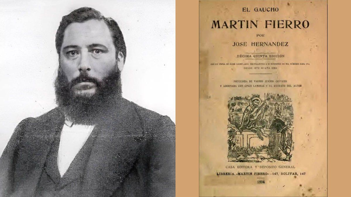 Quién fue José Hernández, el autor del Martín Fierro y a quien se le hace homenaje en el Día de ...