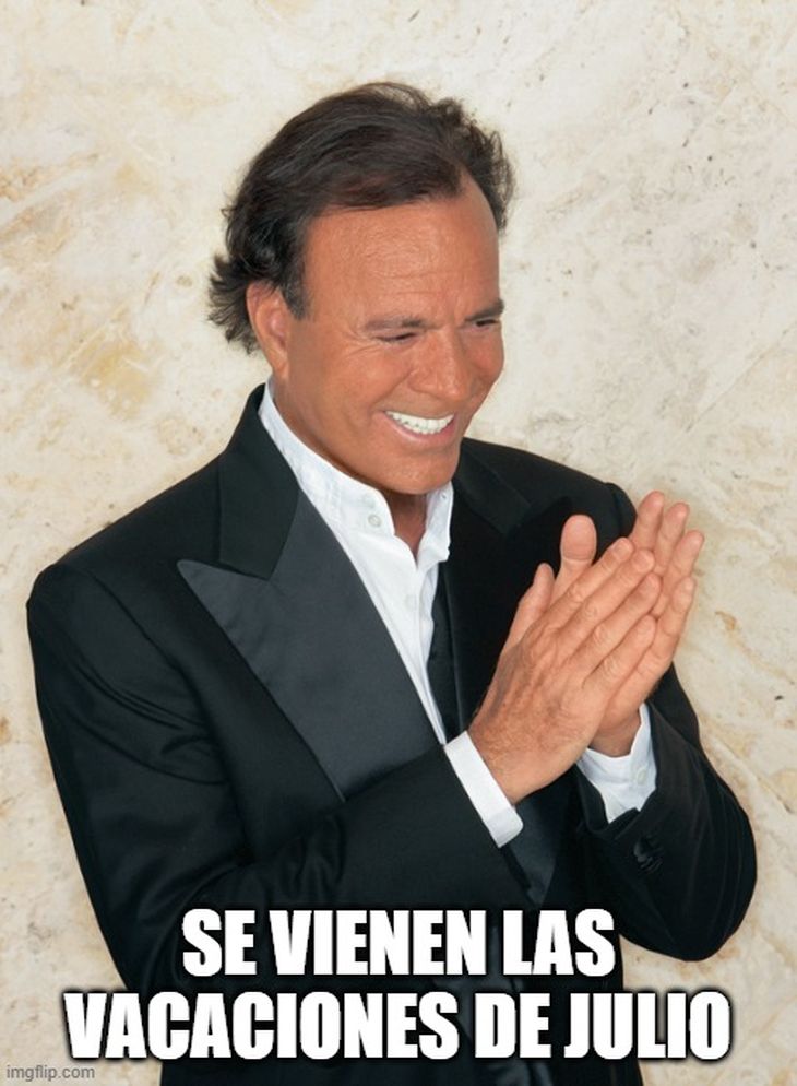 Los mejores memes de Julio Iglesias por el comienzo de julio 2025
