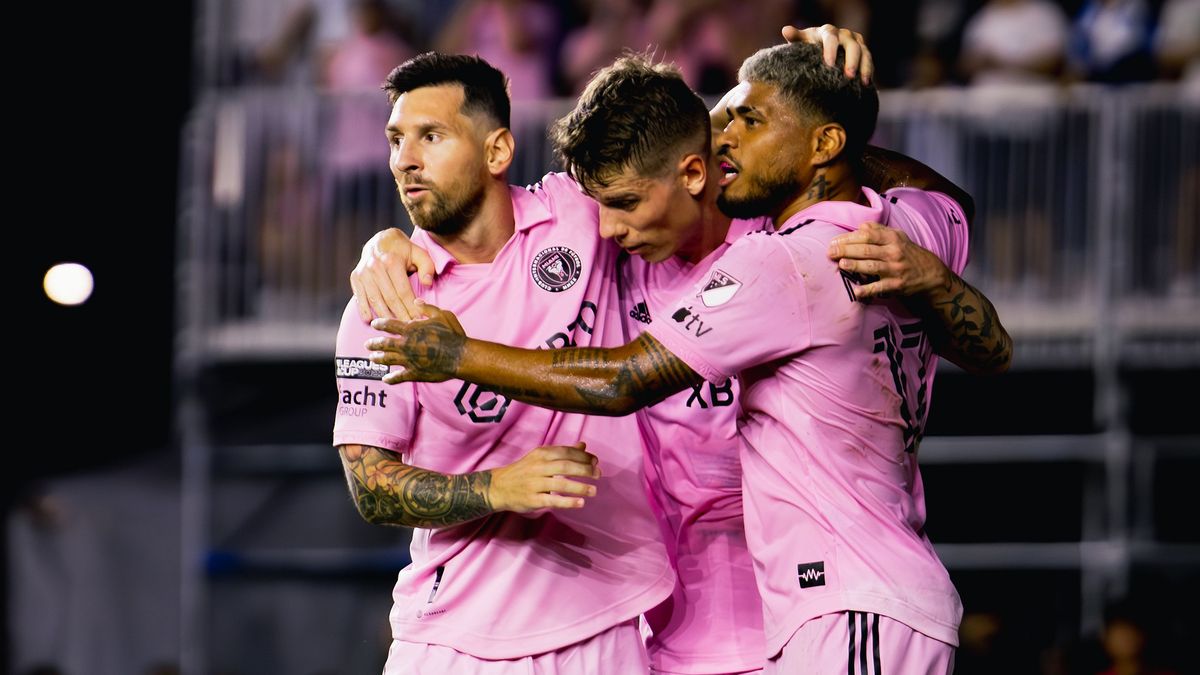 Otro gol de Messi en el categórico triunfo de Inter Miami, que está en ...