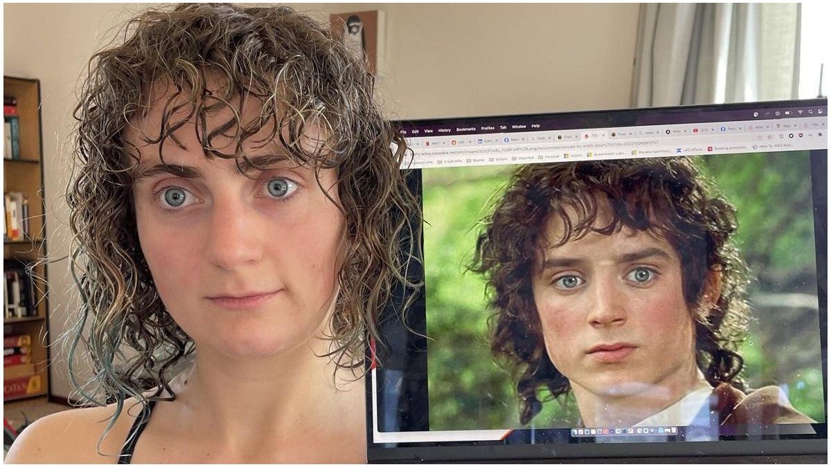 Se fue a cortar el pelo y quedó igual a Frodo, el protagonista de El ...