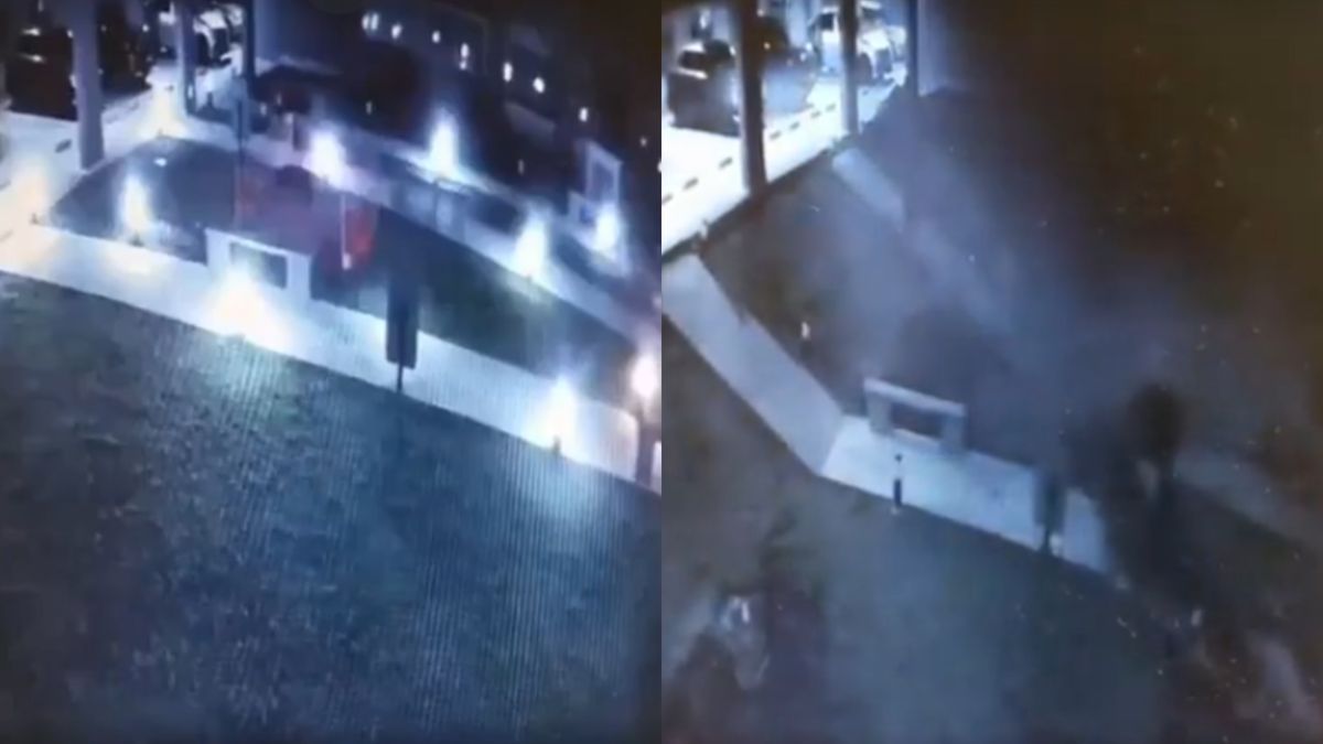 Impactante video: así se derrumbó el estacionamiento en Parque ...