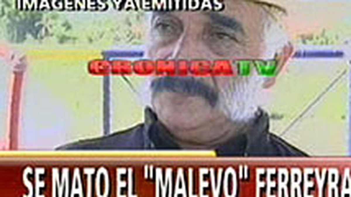 El Malevo Ferreyra se suicidó frente a las cámaras El Malevo Ferreyra se suicidó frente a las cámaras