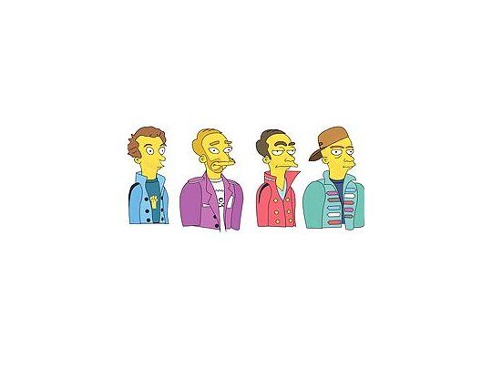 Coldplay realizó una aparición especial en Los Simpsons