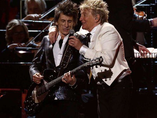 Rod Stewart confirmó una reunión de Faces junto a Ron Wood y Kenney Jones en el festival de ...