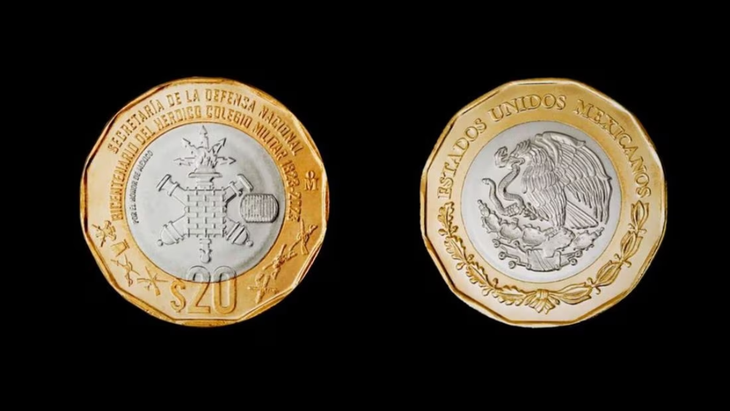 La moneda de 20 pesos que se vende a 850 mil pesos en internet