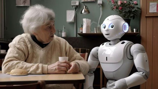 ¿Menos trabajadores? evalúan aplicar Inteligencia Artificial al cuidado de personas mayores