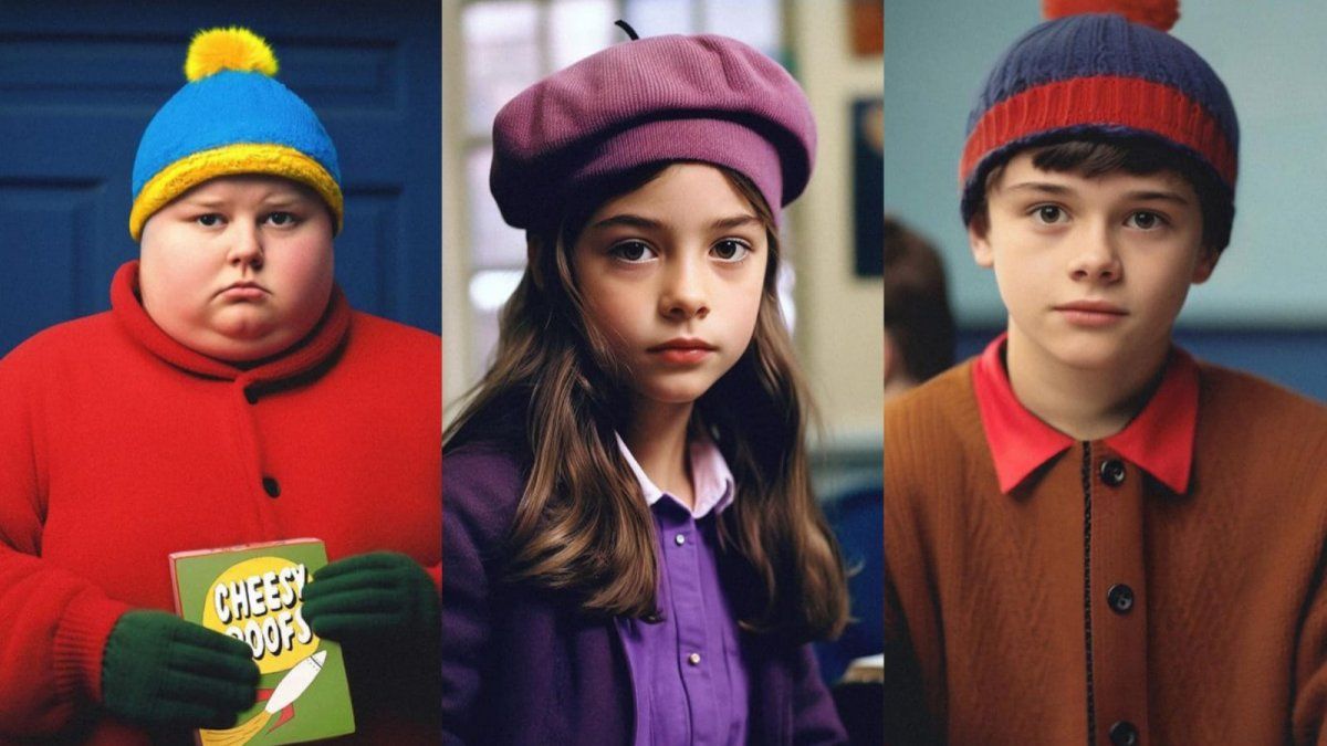 Así se verian los personajes de South Park en la vida real según la ...