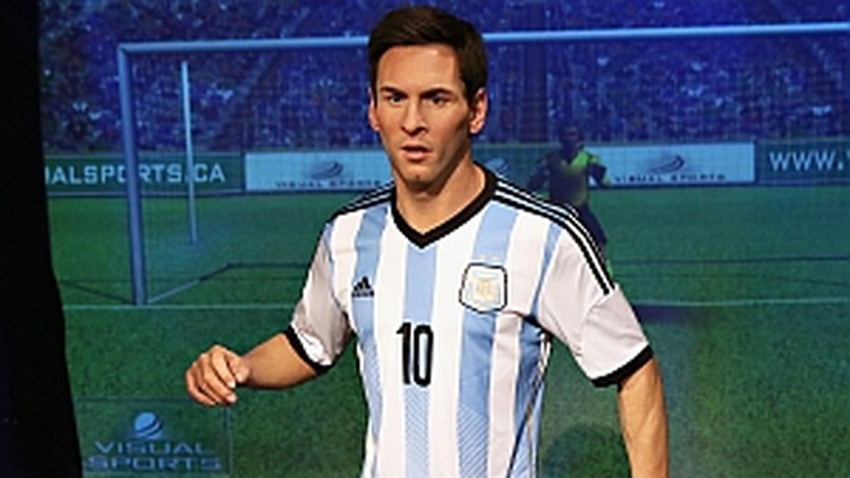 Messi, la nueva estrella del museo de cera de Nueva York