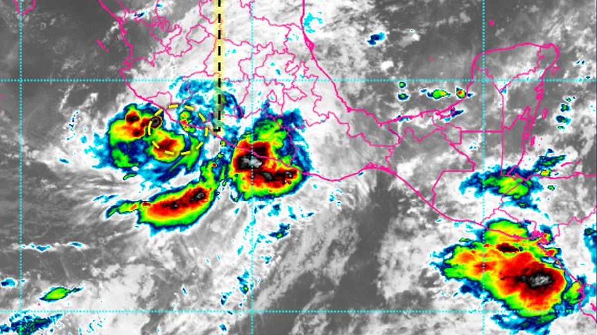 Tormenta tropical John: a qué hora impactará en Michoacán y Colima