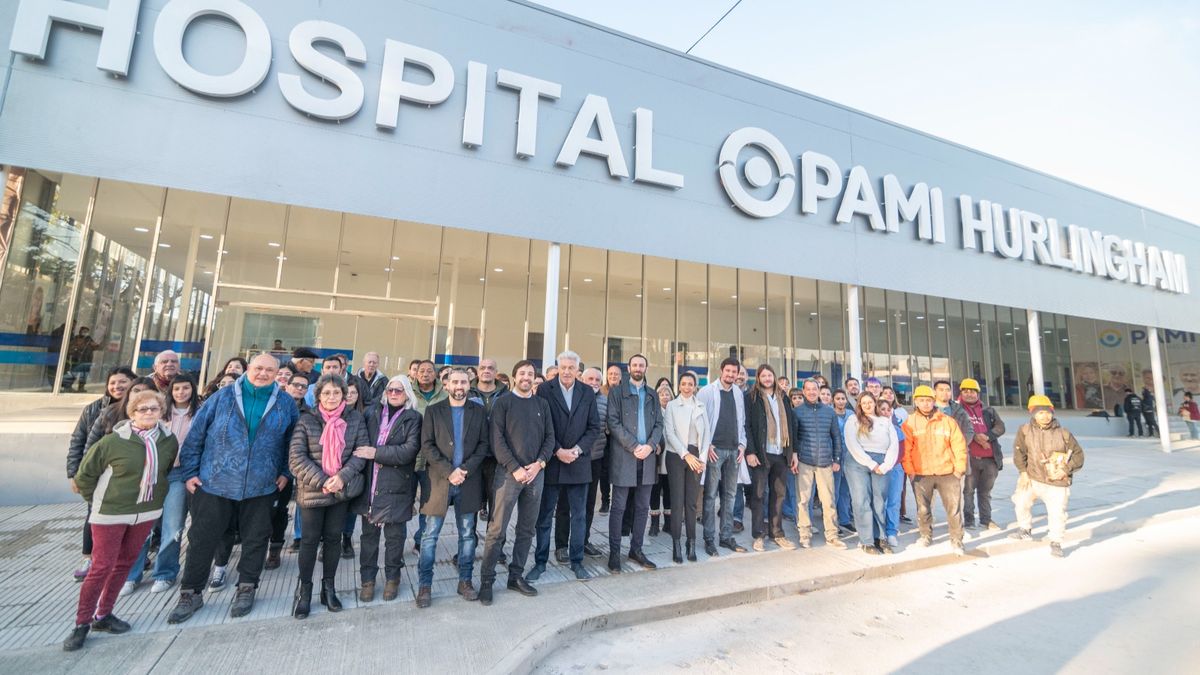 Inauguraron la primera etapa del nuevo Hospital PAMI Hurlingham