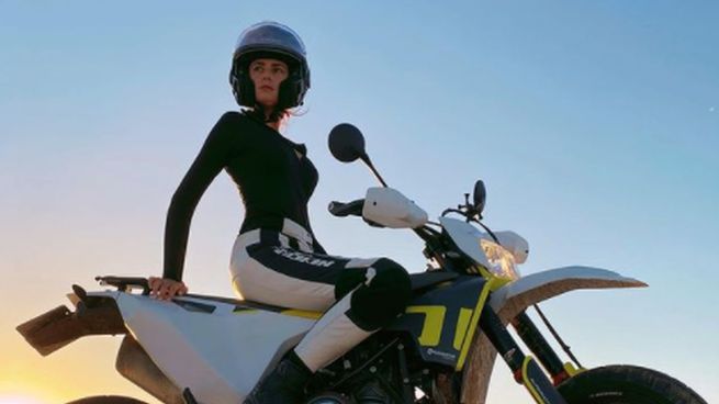 Virginia Guidetti, la modelo que cambió las pasarelas por las motos