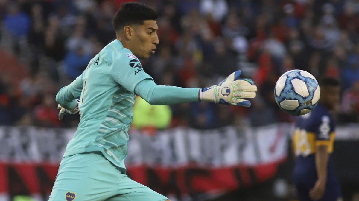 Boca: Andrada entrenó aparte y está en duda para jugar ante Independiente