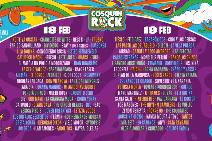 Cosquín Rock 2023: cómo ver en vivo todas las fechas del festival