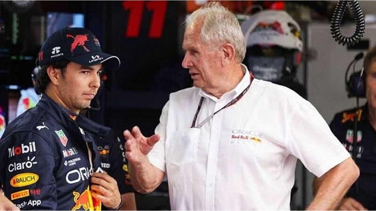Helmut Marko fue muy crítico con Checo Pérez: qué dijo