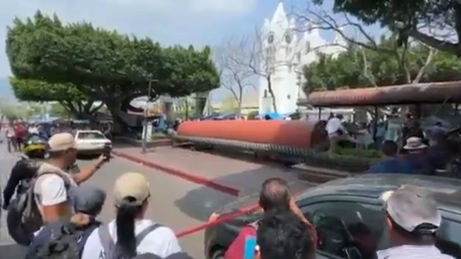 VIDEO: el MOMENTO EXACTO en que se desploma techo en Chiapas y mueren ...