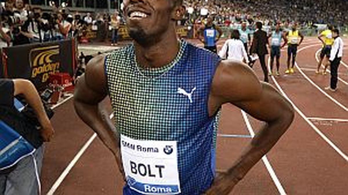 En Roma, Bolt tuvo un retorno poco feliz a las grandes competencias
