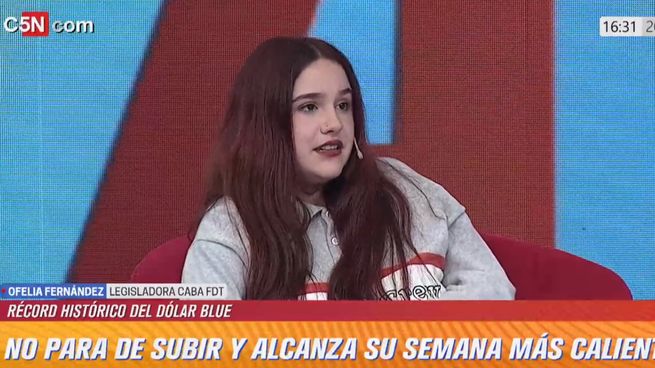 Ofelia Fernández: Me preocupa el regocijo con el que reacciona la oposición