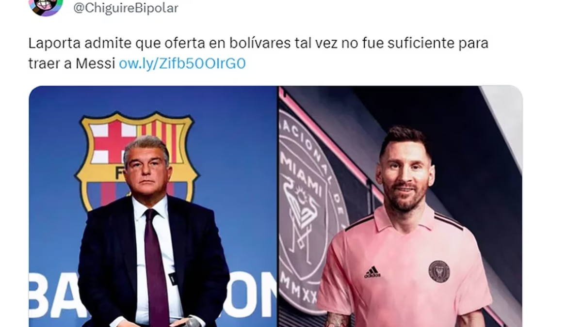 Locura en las redes: los memes sobre Lionel Messi tras su llegada a ...
