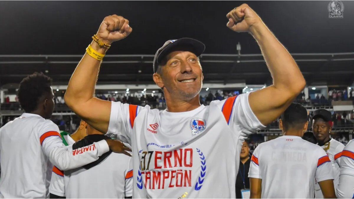 Una vez mas, Pedro Troglio es campeón con Olimpia de Honduras