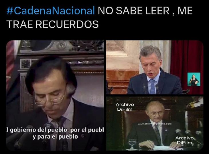 Los mejores memes del discurso de Javier Milei en el Congreso