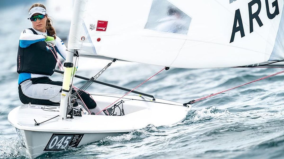 Lucía Falasca sacó el pasaje olímpico en yachting