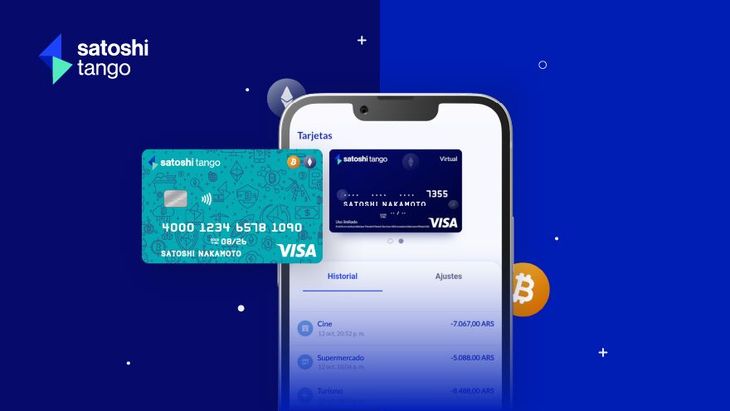 Satoshi Tango lanzó su tarjeta Visa para poner en acción las ...