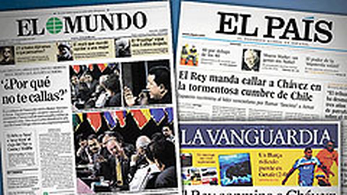 Prensa española ponderó el inusual gesto del monarca