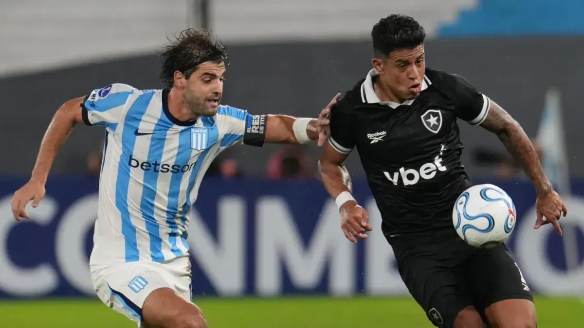 Racing cayó 3-2 contra Botafogo en la última jugada y continúa con la ...