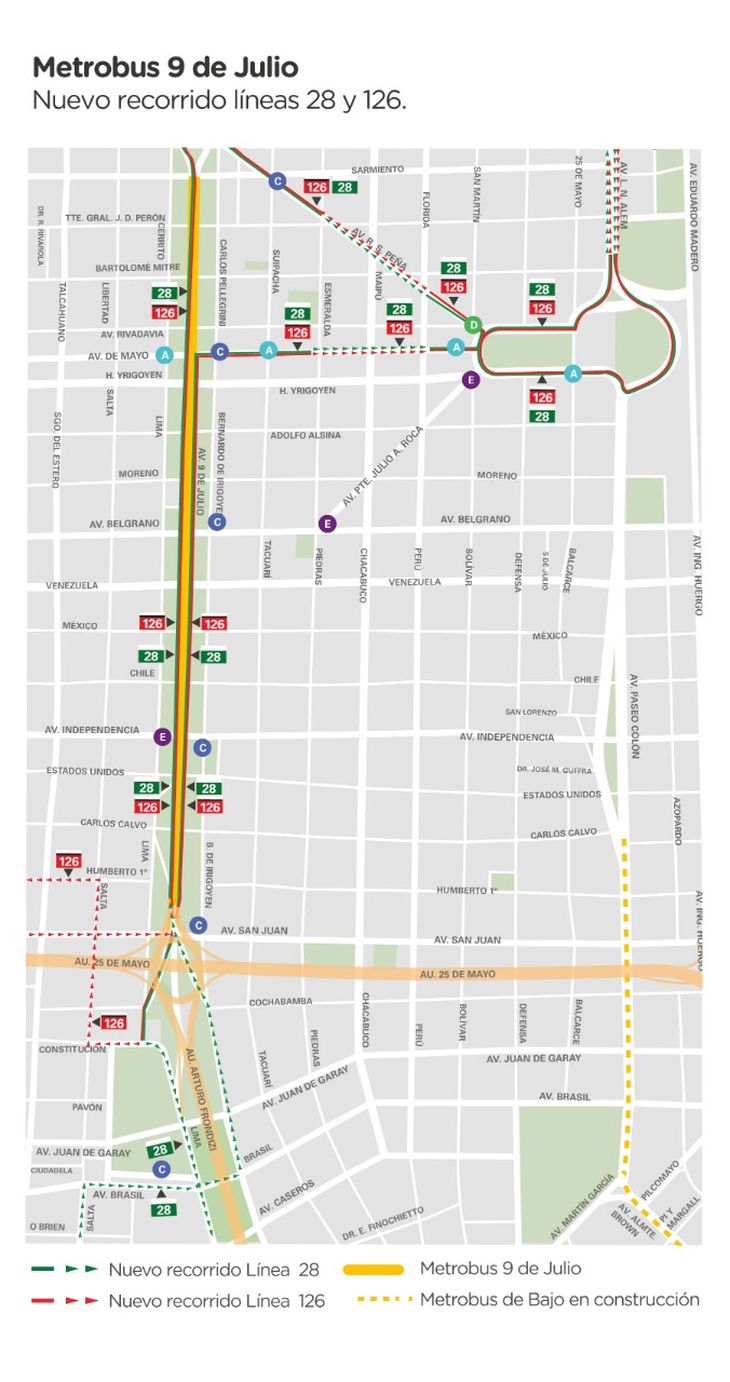 Ciudad: a partir de hoy cuatro líneas de colectivos cambian el recorrido